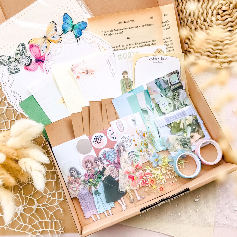 Jual Journal Kit | Journaling Kit | Journal Kit Vintage | Scrapbook Kit ...