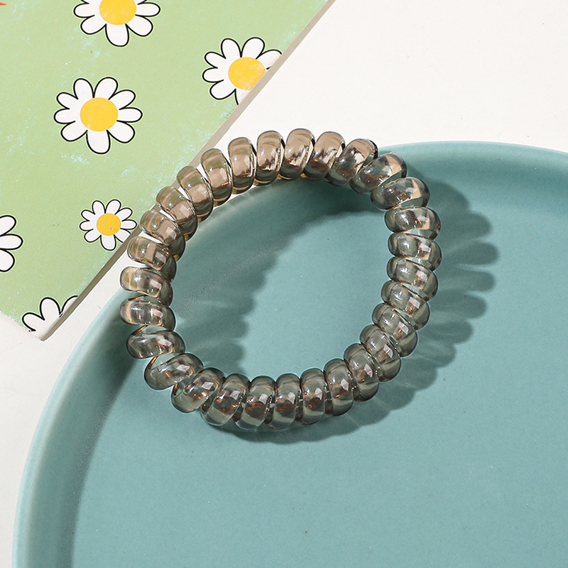 Jual Ikat Rambut Spiral Kabel Telepon / Tali Rambut Kunciran Spiral ...