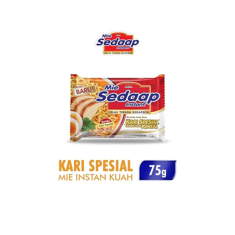Jual Mie sedaap 75g Selection Kari Spesial Soto ayam Bawang goreng ayam ...