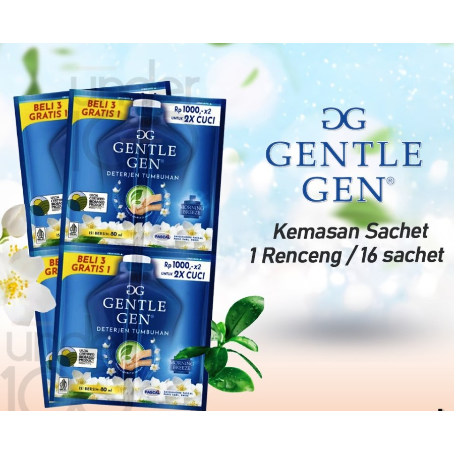 Jual gentle gen sachet 80ml x 14 sachet | Shopee Indonesia