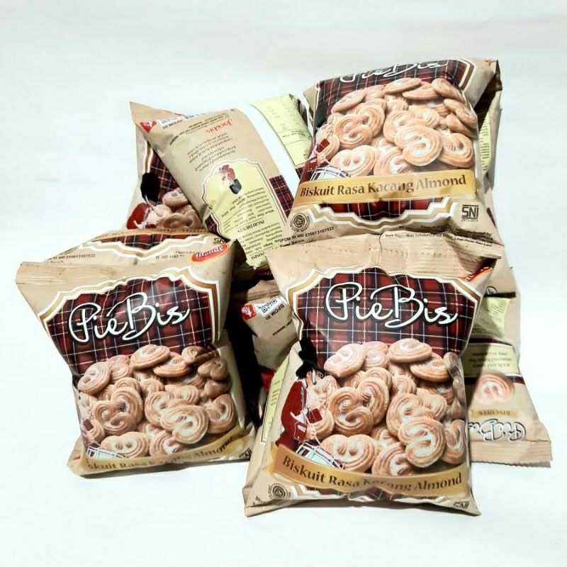 Jual Isi 10 MONDE PIE BIS Mini 40gr Piebis Biskuit anak rasa almond ...