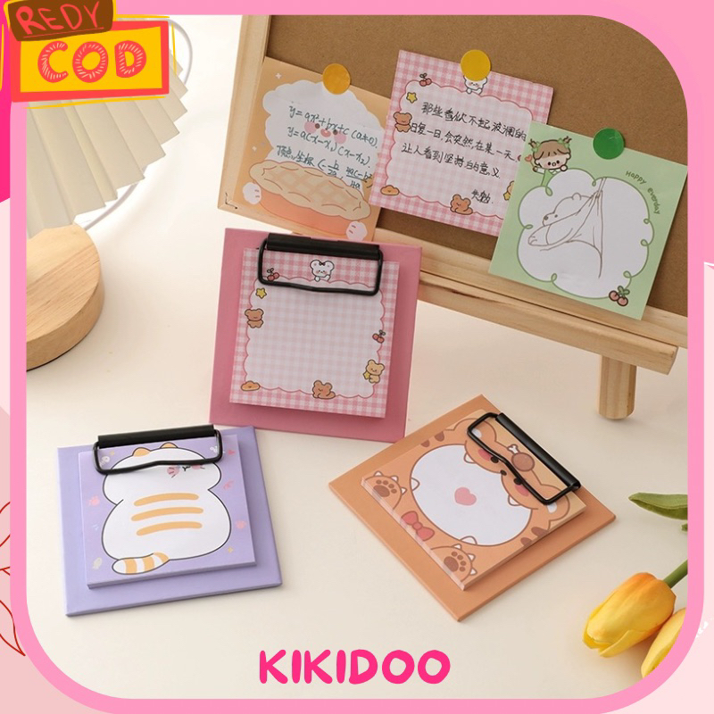Jual Kikidoo Papan Sticky Notes Lucu Memo Pad Lucu Kawaii RT152 ...