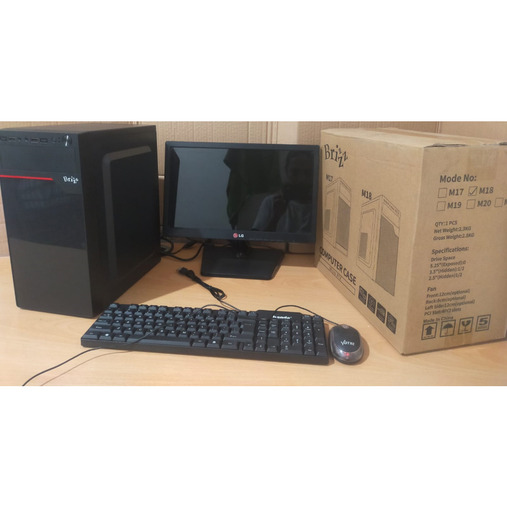 Jual KOMPUTER FULLSET CORE I3 / I5 / I7 - RAM 4GB / 8GB / 16GB - SSD 120GB / 240GB / 512GB - HD ...