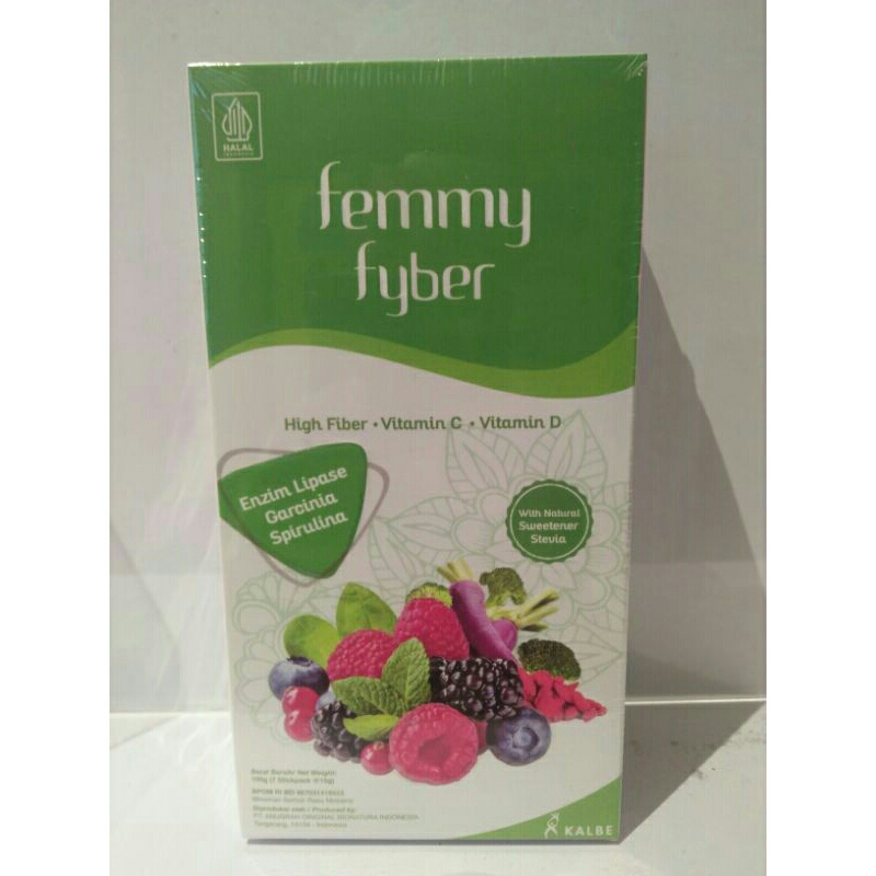 Jual Femmy Fiber Penurun Berat Badan (isi 7 sachet) Exp Juli 2025 ...