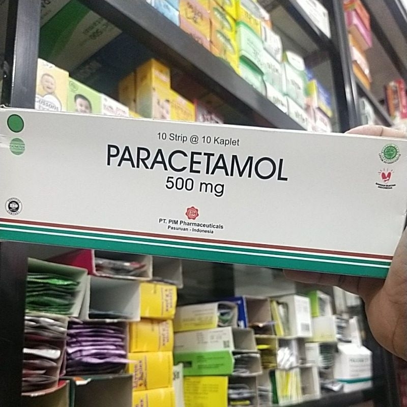 Jual PARACETAMOL 500MG PIM @10 Tablet | Shopee Indonesia