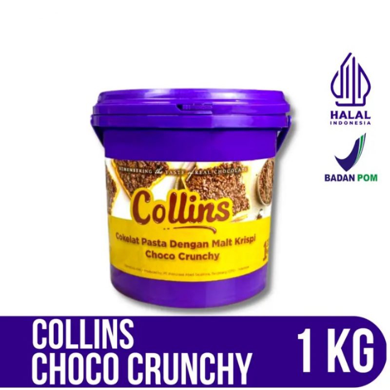 Jual Collins Choco Crunchy 1kg (Bisa COD) - Coklat viral - Coklat ...