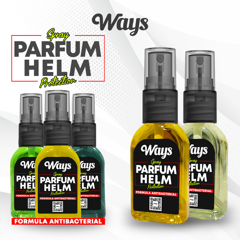 Jual WAYS Spray Protection Parfum Pewangi Helm Motor Multiguna ...