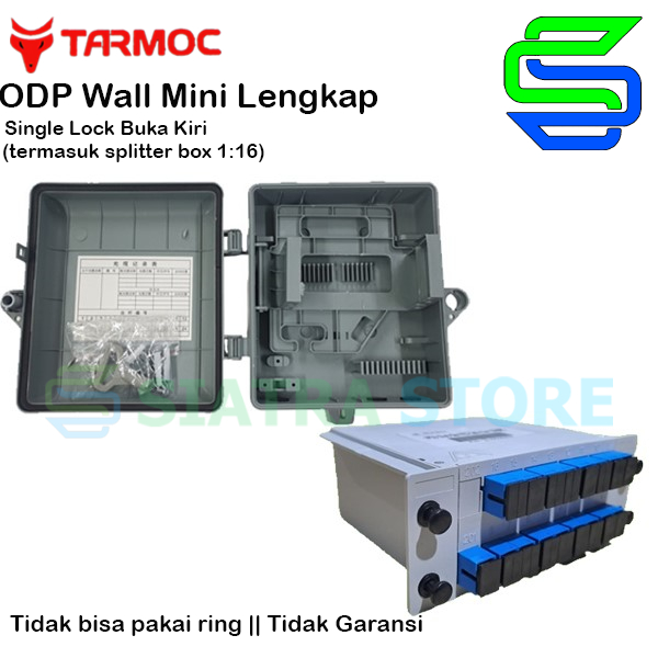 Jual Wall mini ODP + 16 Core SC Splitter Cassete Box|ODP 16 Core ...