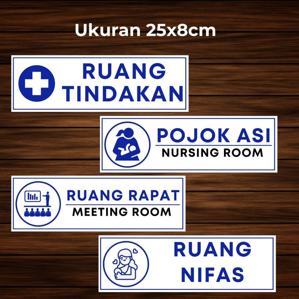 Jual Stiker Label Ruangan Klinik | Shopee Indonesia
