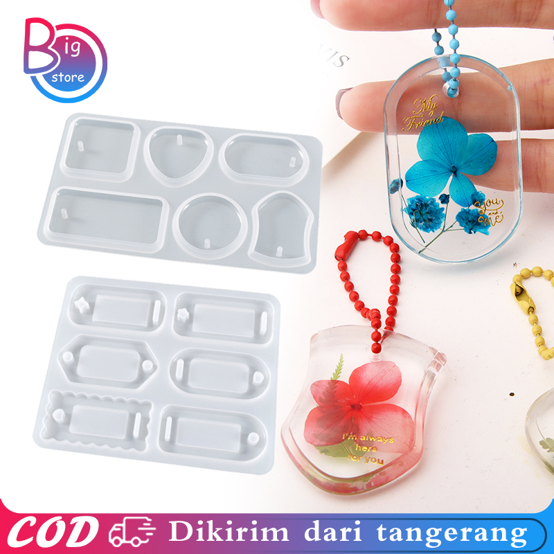 Jual Cetakan Resin Kalung / Cetakan Resin Anting / Cetakan Silikon ...
