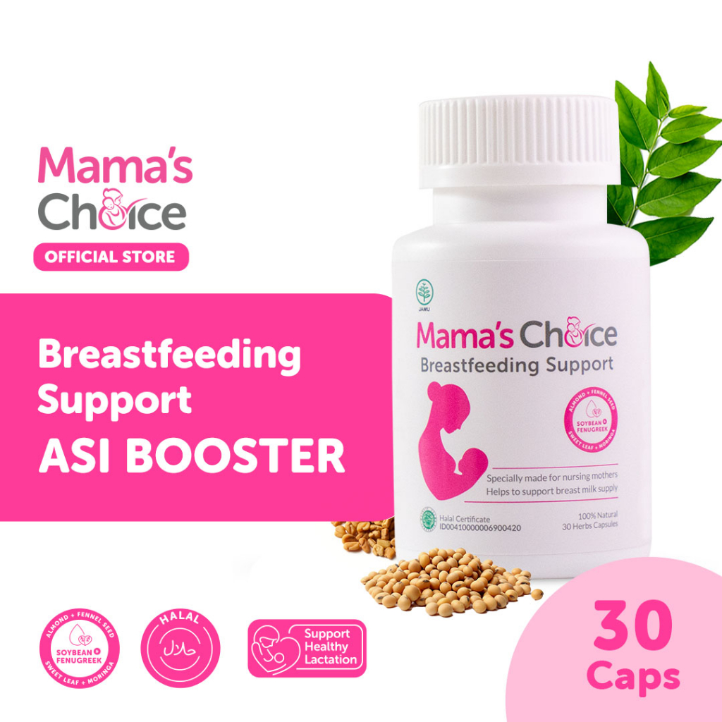 Jual ASI BOOSTER | Mama's Choice Breastfeeding Support (30 Kapsul ...