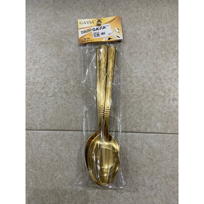 Jual Sendok Makan EMAS Stainless / Sendok EMAS Makan Tebal / Sendok ...