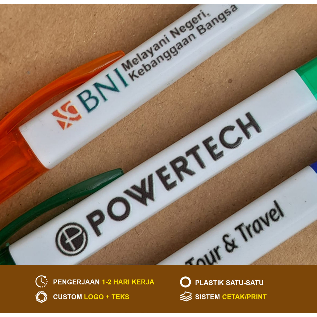 Jual PULPEN CUSTOM PRINT/BOLPOIN CUSTOM/CETAK 1 HARI JADI | Shopee ...