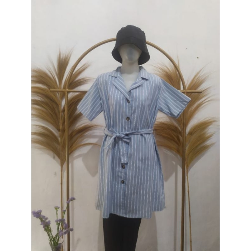 Jual Dress button ( tanpa dalaman dan pants ) | Shopee Indonesia