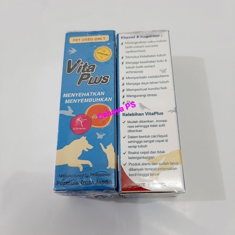 Jual Vita Plus 30 ml Multivitamin Kucing dan Anjing | Shopee Indonesia
