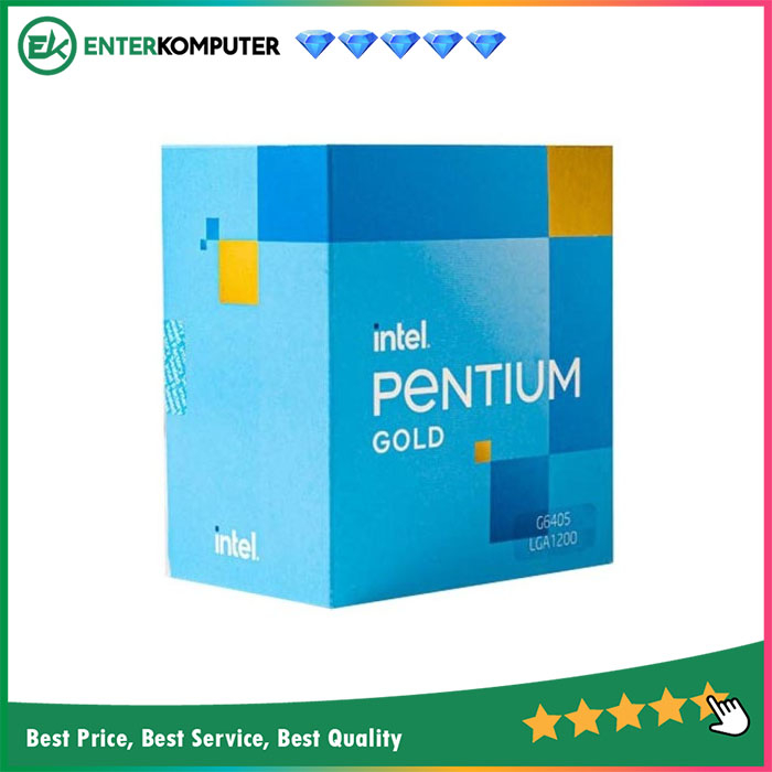 Jual Intel Pentium Gold G6405 4.1Ghz - Cache 4MB [Box] Socket LGA 1200 - Comet Lake Series ...