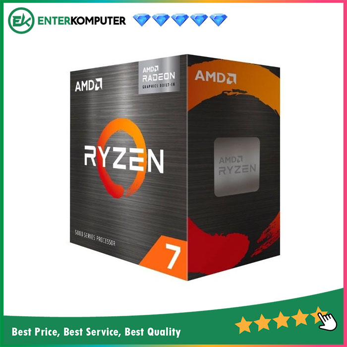 Jual AMD Ryzen 7 5700X 3.4Ghz Up To 4.6Ghz Cache 32MB AM4 [Box] - 8 ...