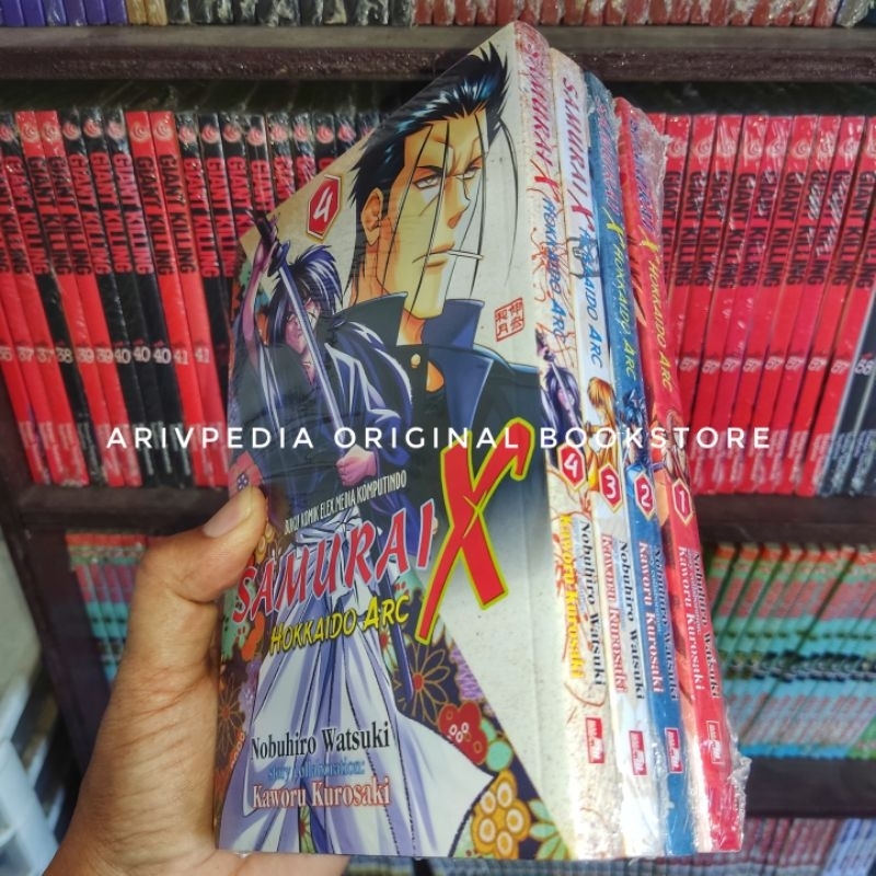 Jual Samurai X Hokkaido Arc Fulset (Komik Segel Original) | Shopee Indonesia