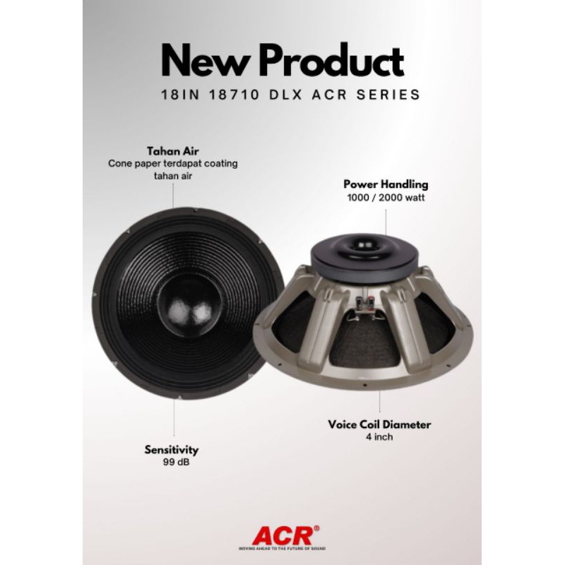 Jual ACR Series Speaker 18in Deluxe 18710 | Shopee Indonesia