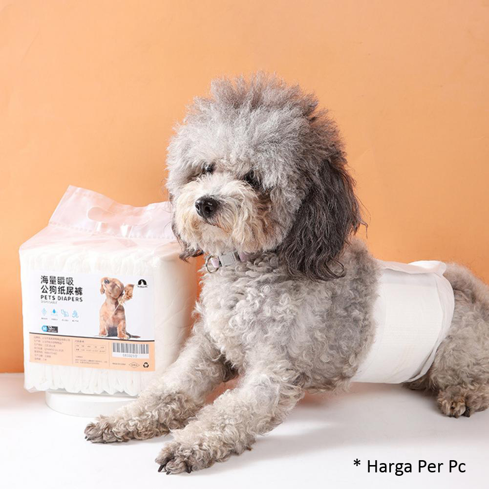 Jual Popok Anjing Jantan Anti Bocor TTP2 Pet Diapers Male Anti Marking ...
