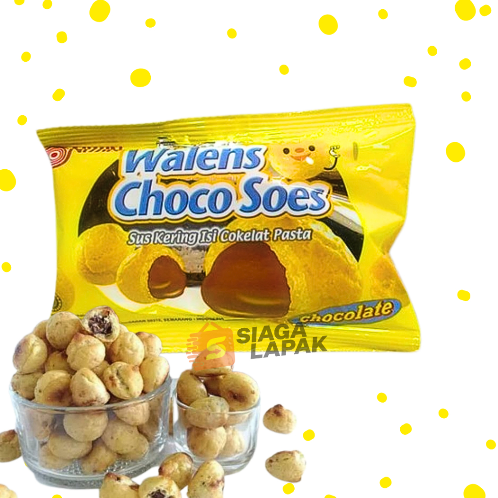 Jual Walens Sus Coklat Mini 15gr Nissin Soes Kering | Shopee Indonesia