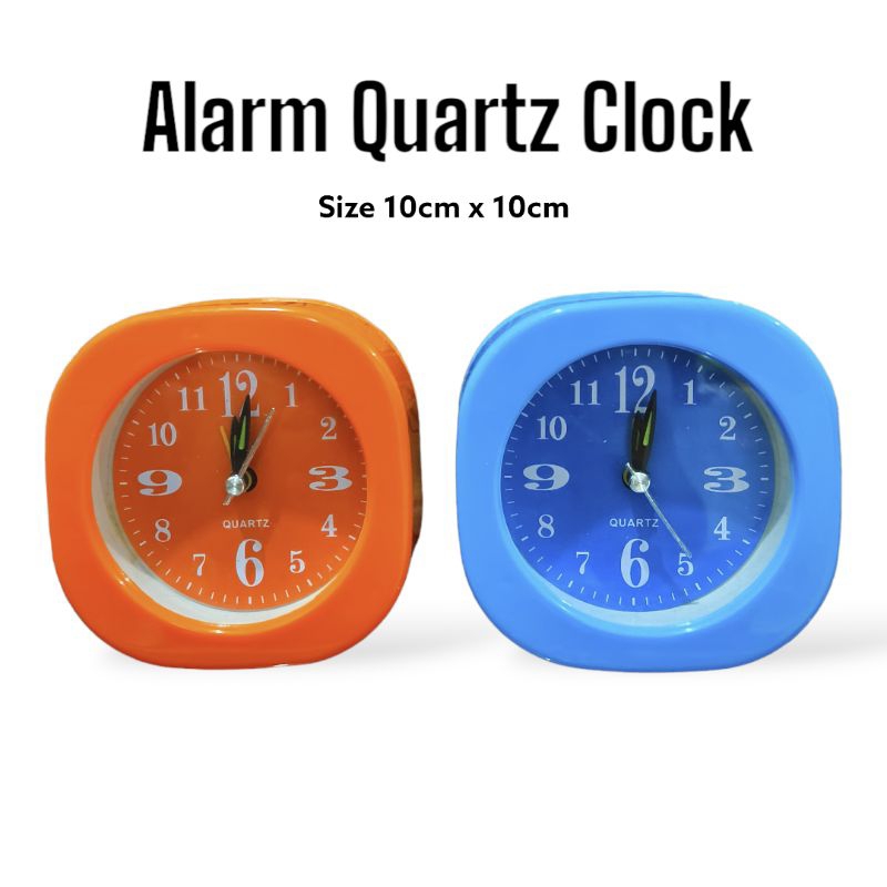 Jual Jam Alarm Meja/Jam Meja Kamar/Jam Meja Kantor Oval Minimalis ...