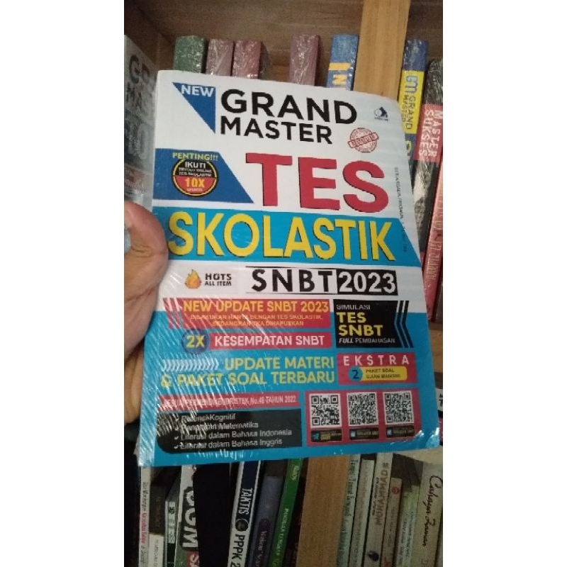 Jual Buku Original Grand Master Tes Skolastik Snbt Terlengkap Terupdate