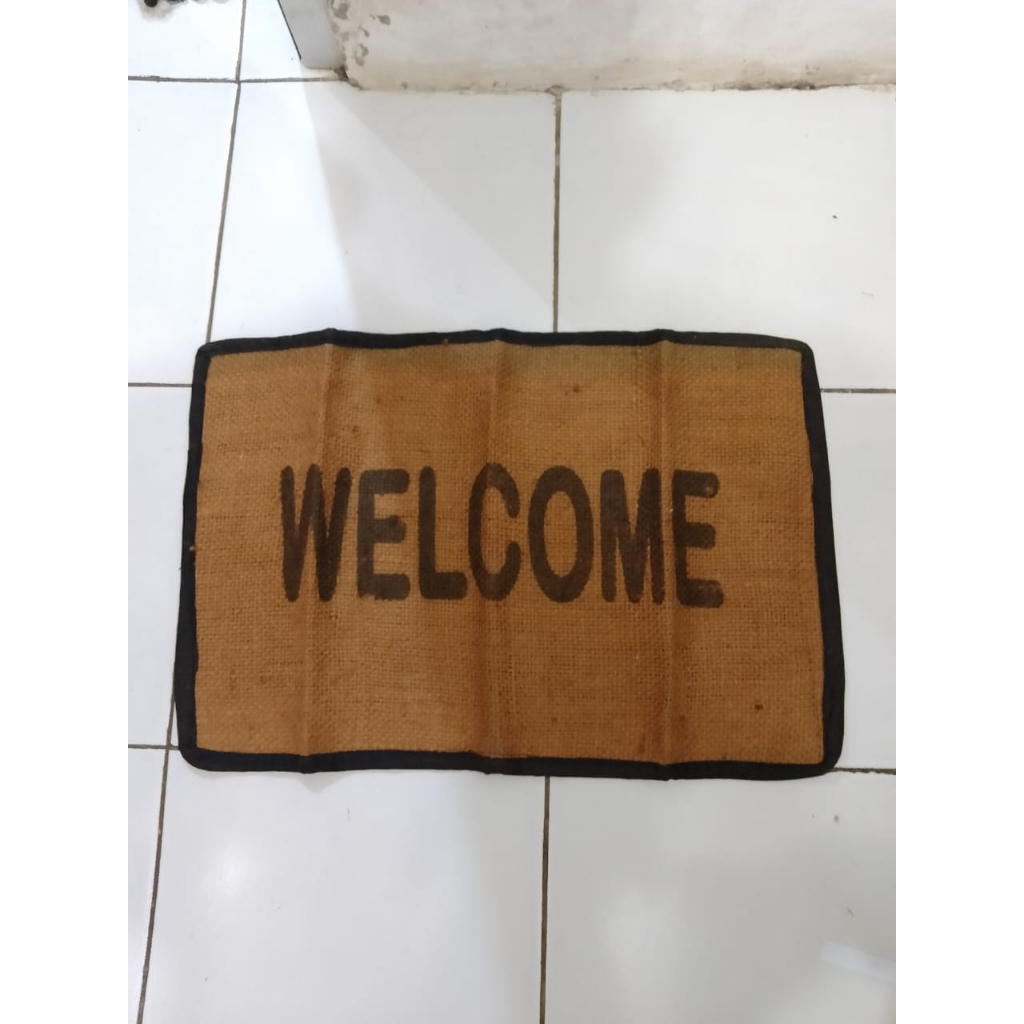 Jual Kesed Kaki Kain Welcome 1pcs | Shopee Indonesia