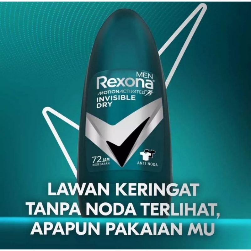 Jual REXONA MEN DEODORANT ROLL ON 45 ML | Shopee Indonesia