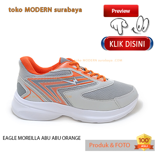 Jual Sepatu pria olahraga running sneakers tali EAGLE MOREILLA | Shopee Indonesia