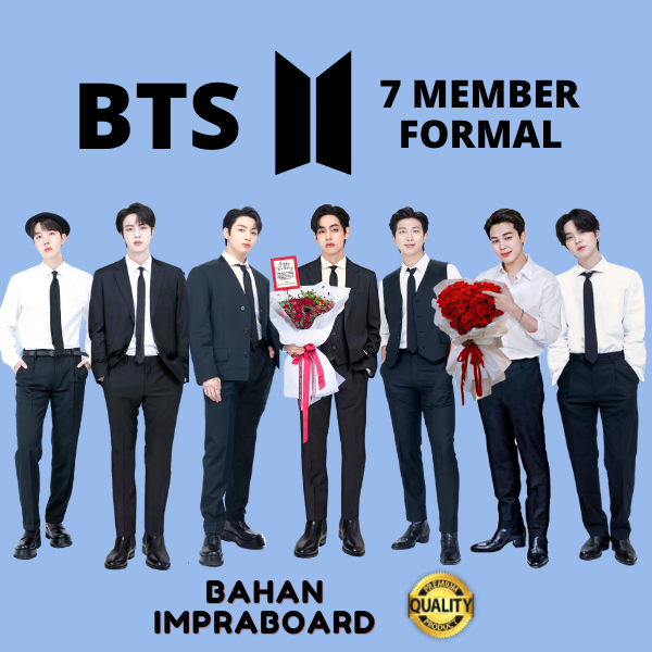 Jual STANDEE BTS FORMAL | STANDEE IMPRABOARD REAL SIZE | STANDEE CUSTOM ...