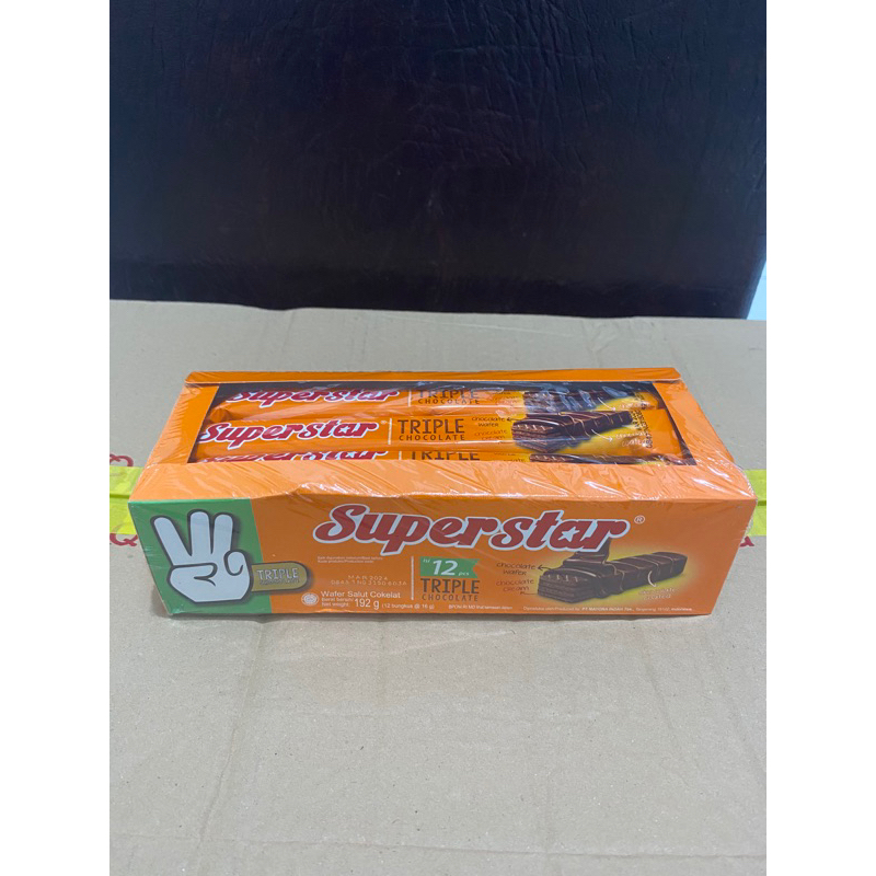 Jual SUPERSTAR WAFER COKLAT | Shopee Indonesia