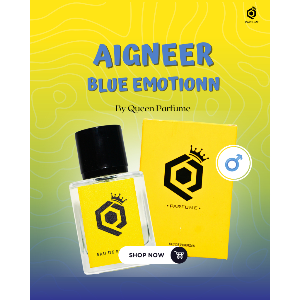 Jual AIGNER BLUE EMOTION BY QUEEN PARFUME | Shopee Indonesia