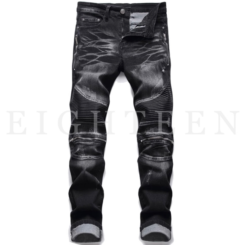 Jual Obsidian Biker Jeans | Shopee Indonesia