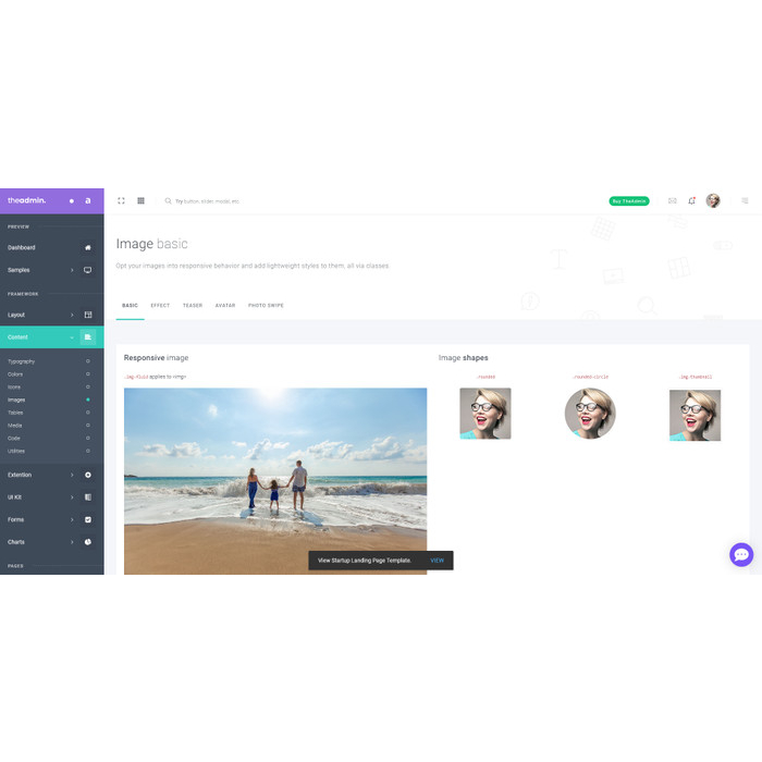 Jual TheAdmin - Responsive Bootstrap 4 Admin, Dashboard & WebApp ...