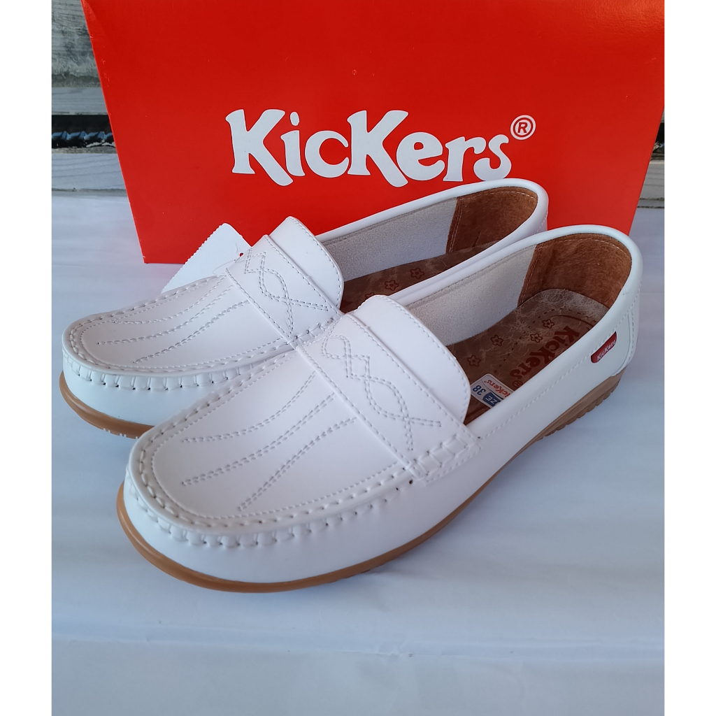 Jual sepatu kerja putih suster dokter perawat dinas guru pns karyawan ...
