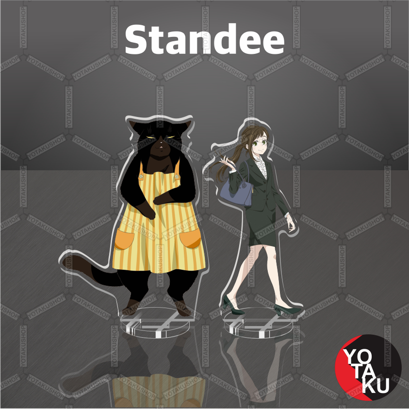 Jual Standee Besar Figure Anime Akrilik The Masterful Cat is Depressed ...