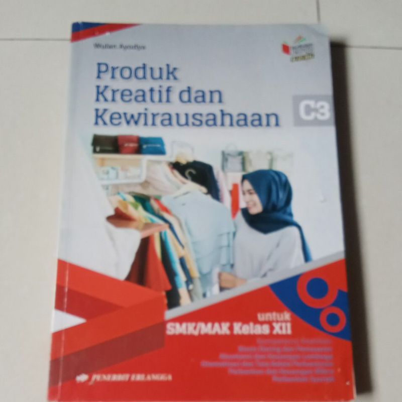Jual buku produk kreatif dan kewirausahaan C3 untuk SMK - Mak kelas 3 ...