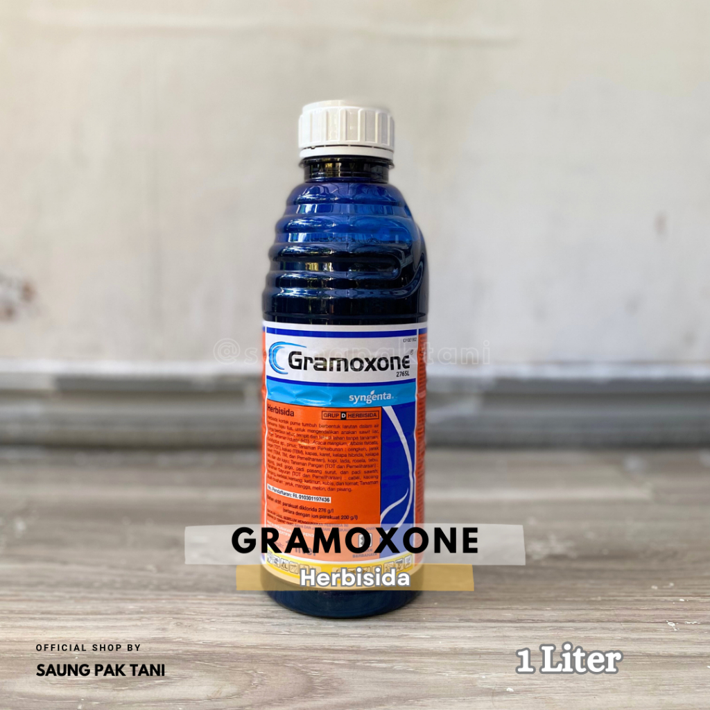 Jual GRAMOXONE 276SL HERBISIDA RACUN PEMBASMI RUMPUT & GULMA 1 LITER ...