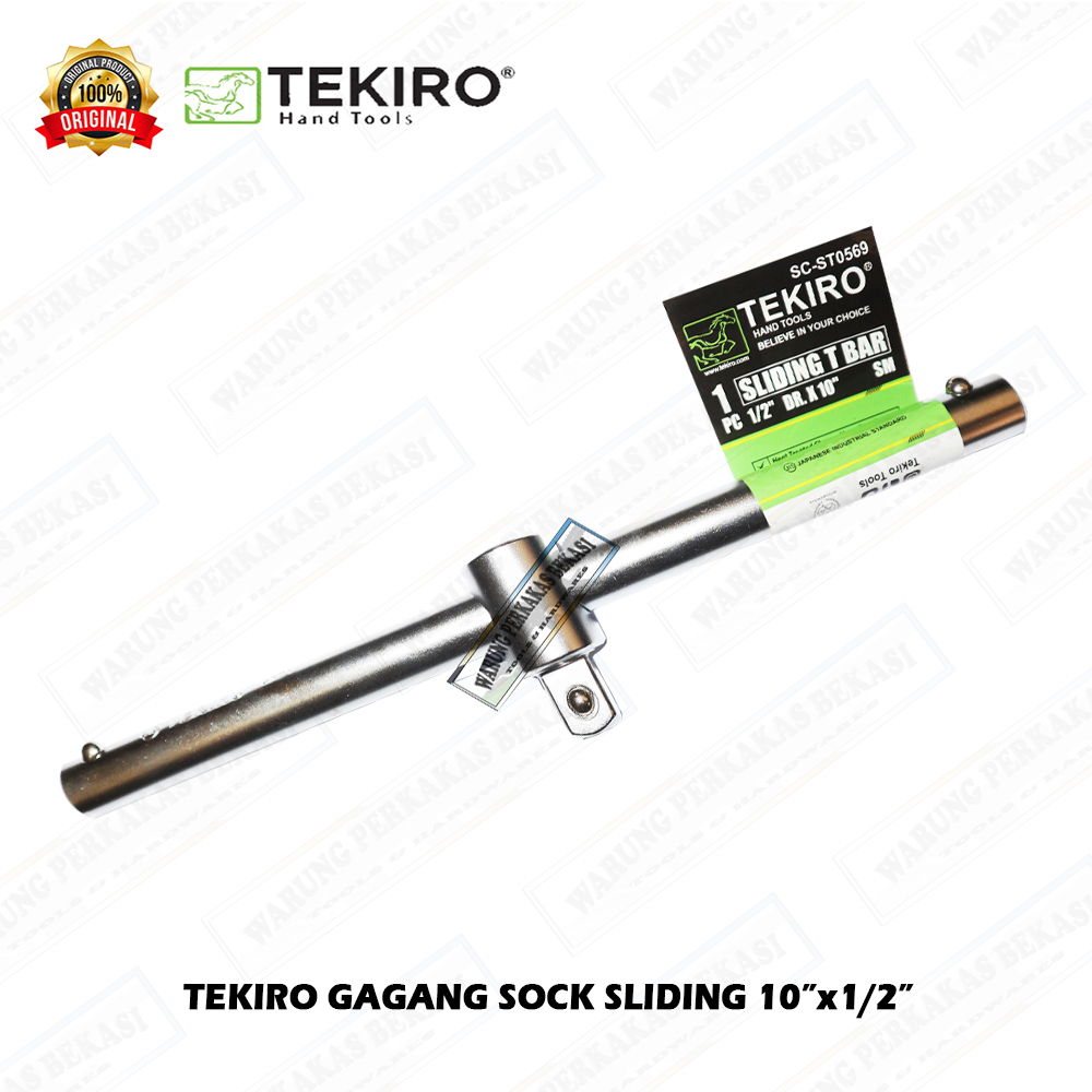 Jual Tekiro 1/2"x10" Gagang L T Sliding Stang Kunci Mata Sock Sok ...