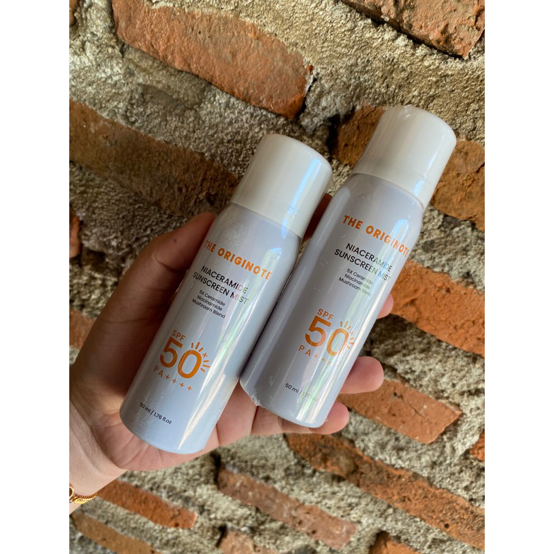 Jual The Originote Niaceramide Sunscreen Mist SPF 50 PA++++ - Sunscreen ...