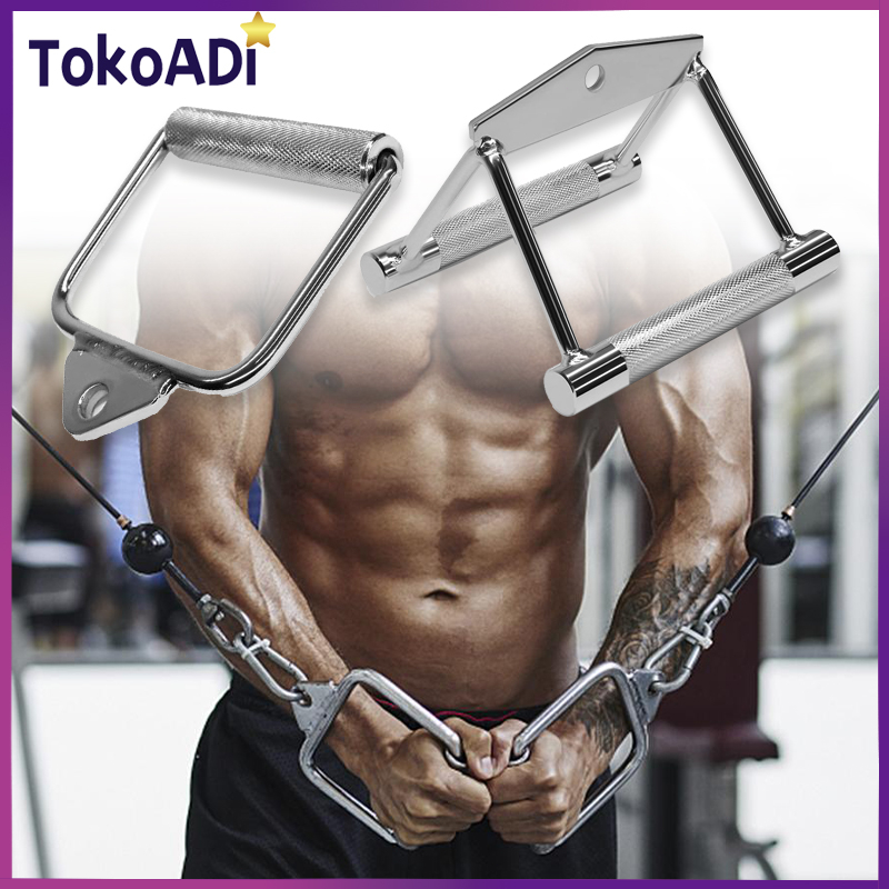 Jual D-Handle Single/Dual Seated Row Handle Cable Attachement Handel ...