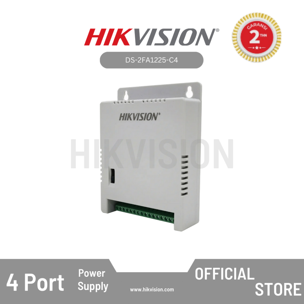 Jual HIKVISION - DS-2FA1225-C4 POWER SUPPLY 4 channel Multi-channel SMPS Original | Shopee Indonesia
