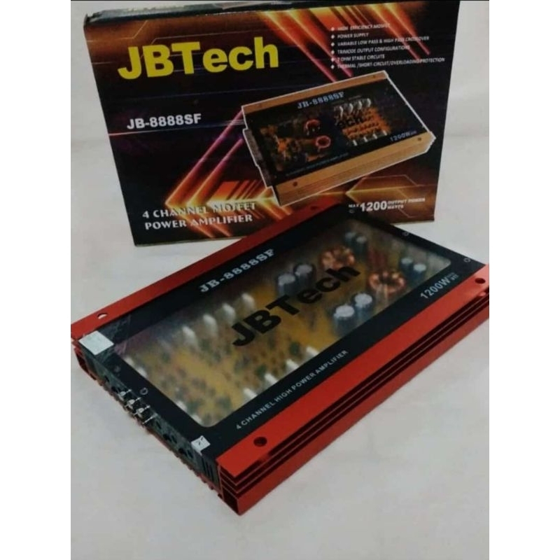 Jual Power 4ch Jbtech / The Punch Transparan, Tenaga Badak | Shopee Indonesia
