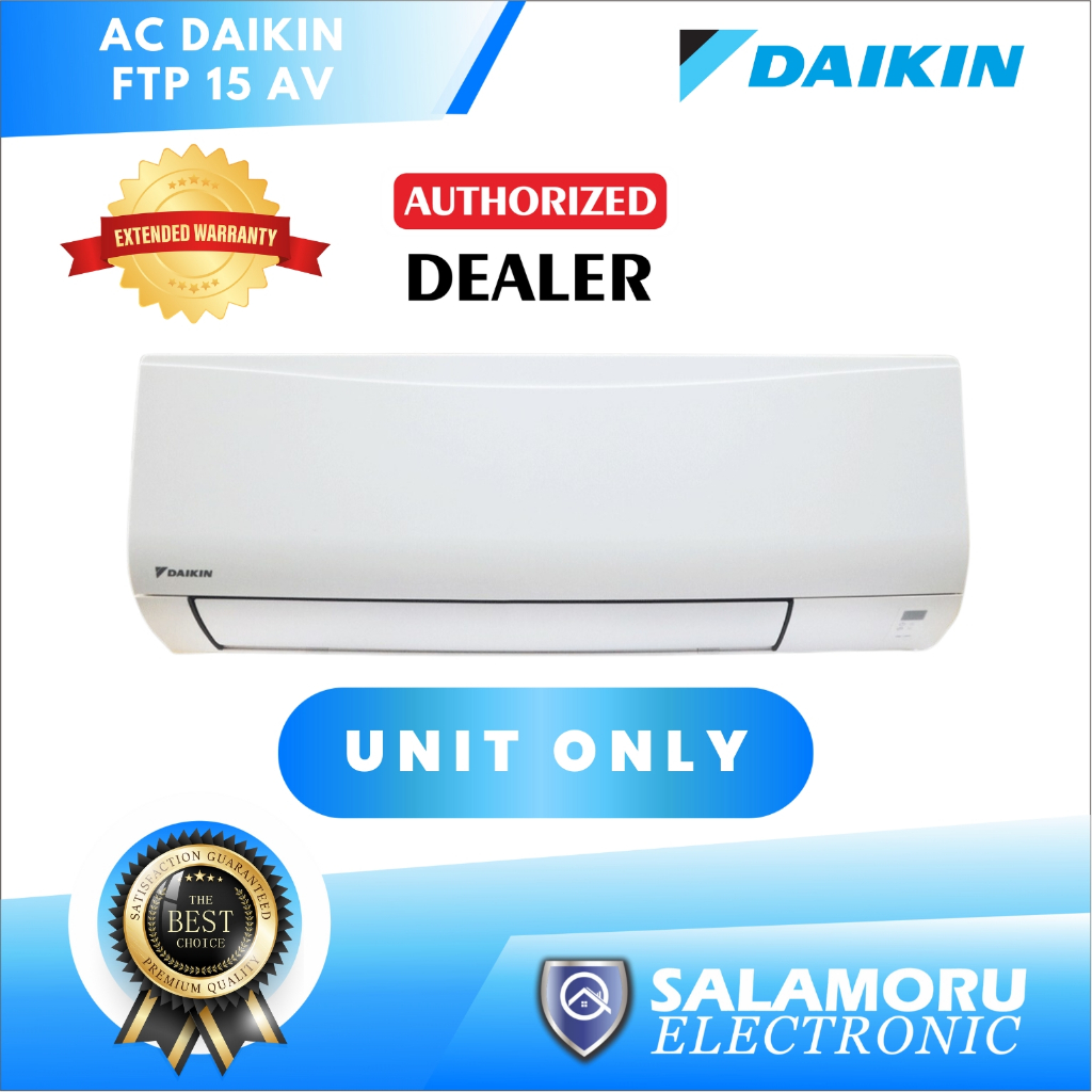 Jual Daikin FTP15AV14 AC Split 1/2 PK Breeze Standard | Shopee Indonesia