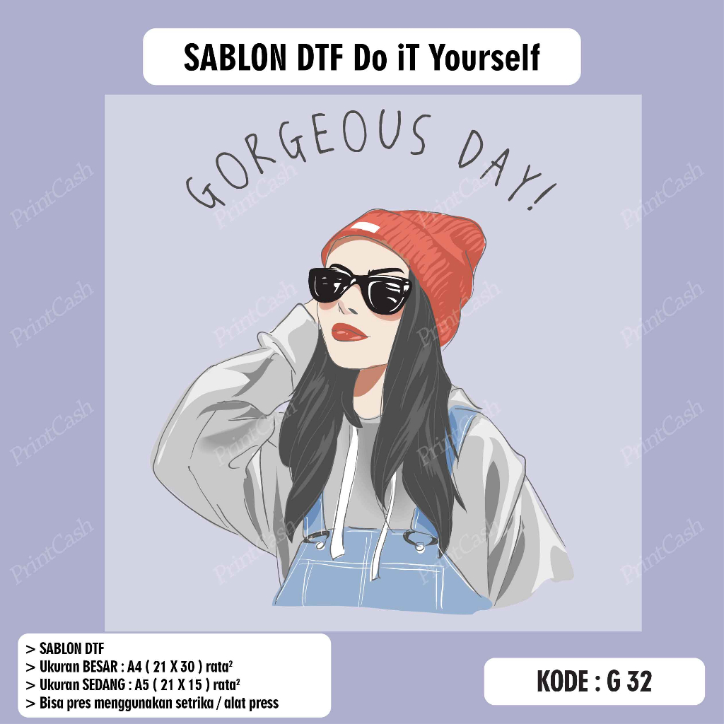 Jual SABLON DIY, SABLON SETRIKA, SABLON DTF, SABLON UNTUK KAOS TAS ...