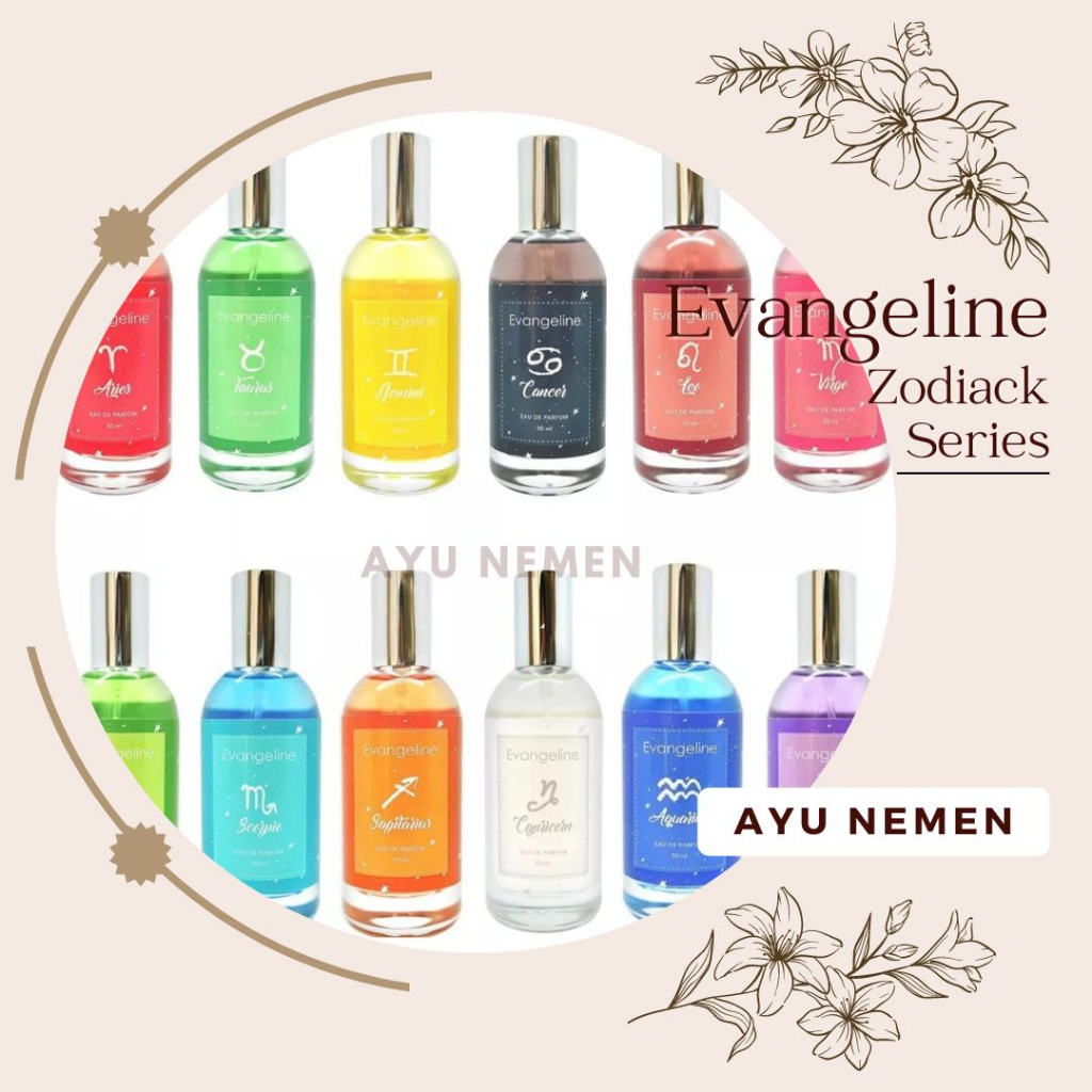 Jual EVANGELINE EDP ZODIAK 50ml / EAU DE PARFUM EVANGELINE ZODIAC 50ml ...