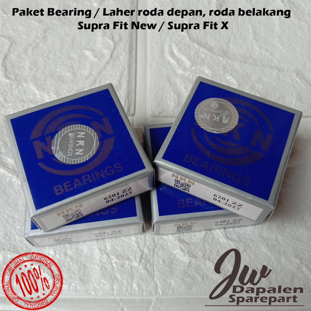 Jual Bearing laher roda depan dan belakang Supra Fit New / Supra Fit X ...