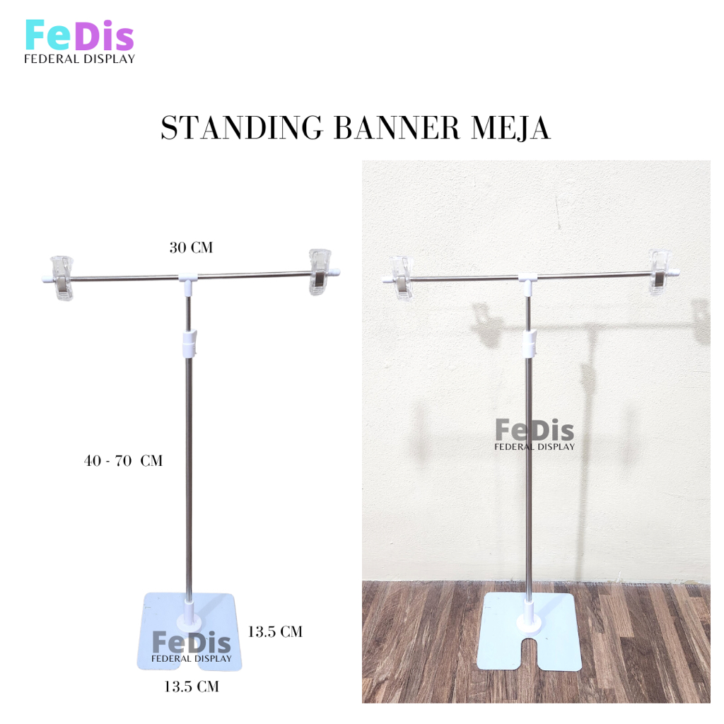 Jual DISPLAY BANNER UNTUK MEJA DISPLAY POSTER MEJA | Shopee Indonesia