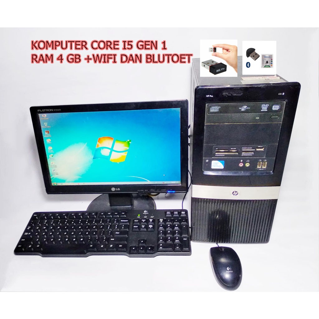 Jual Komputer Full Set Core i5 Ram 8GB Siap Pakai Termurah (Core i 5 ...